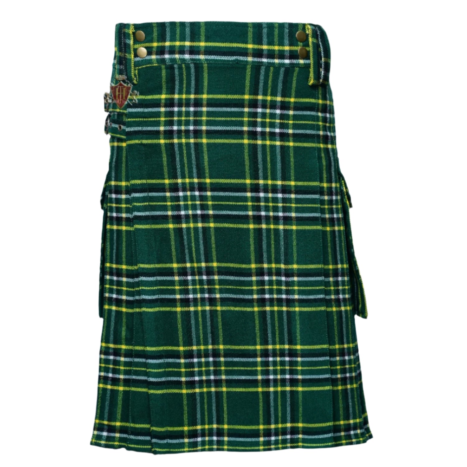 Dark Irish National Tartan Utility Kilt – Tartan Heritage