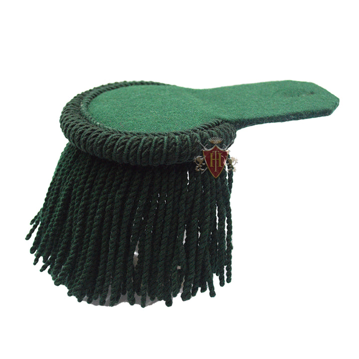 Dark Green Wool Shoulder Epaulette Pair – Tartan Heritage