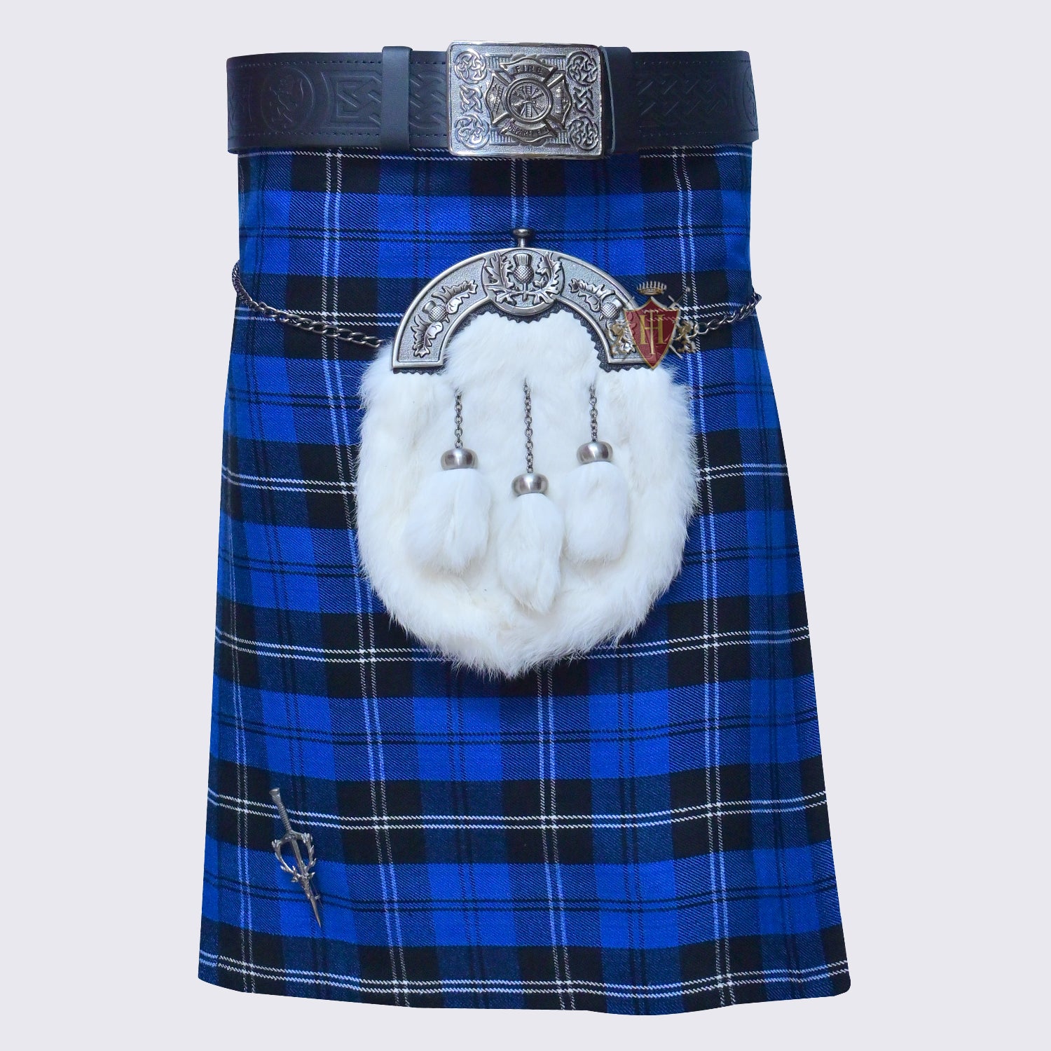 Men's Ramsey Blue Dark Tartan Kilt – Tartan Heritage