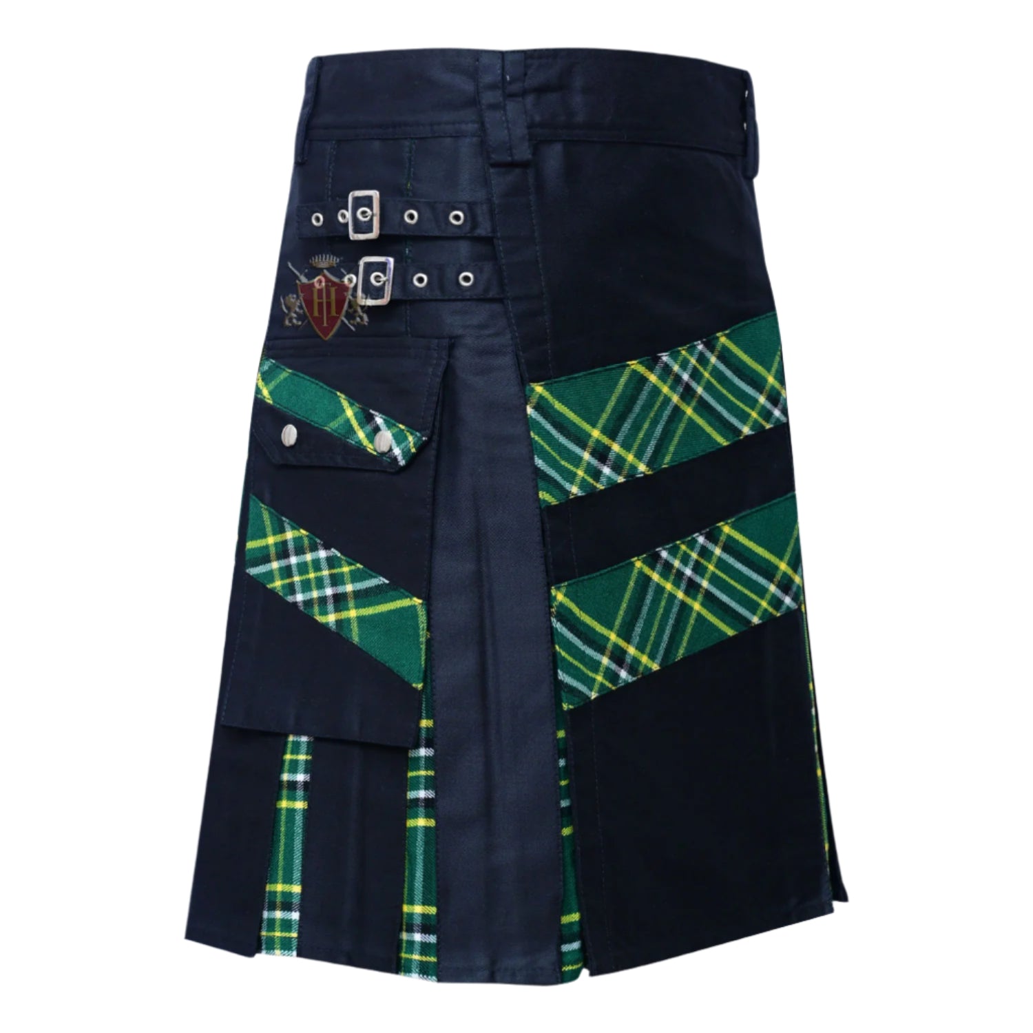 Men's Modern Irish National Dark Hybrid Kilt – Tartan Heritage