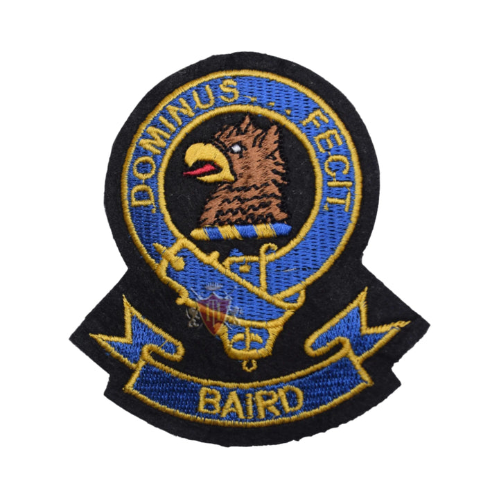 Baird Dominus Fecit Clan Badge – Tartan Heritage
