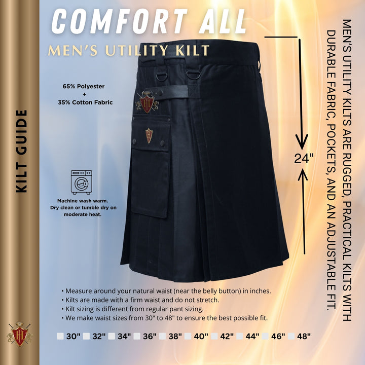 Comfort All Men's Utility Kilt – Tartan Heritage