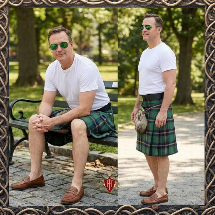 Men’s USMC Tartan Kilt – Tartan Heritage