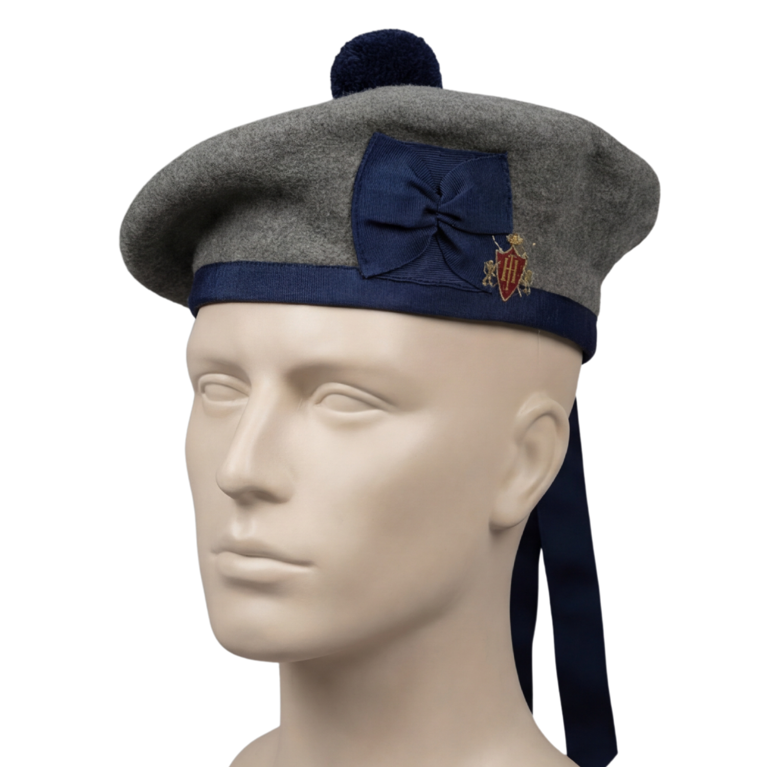 Plain Canadian Khaki Balmoral Bonnet – Traditional Wool Scottish Milit ...